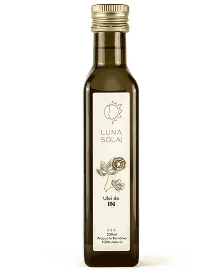 Ulei de in obținut prin presare la rece 250ml